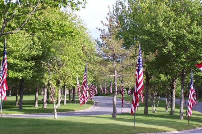 Massachusetts National Cemetery by Ken Middleton