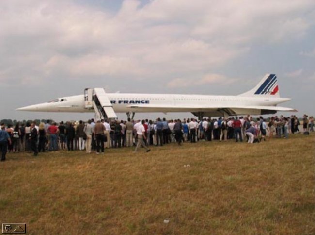 Concorde goes to a Museum
